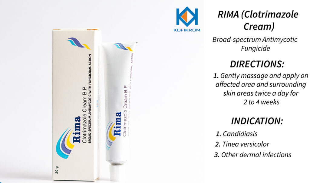 Rima Clotrimazole Cream 20g – Country Medical Pharmacy