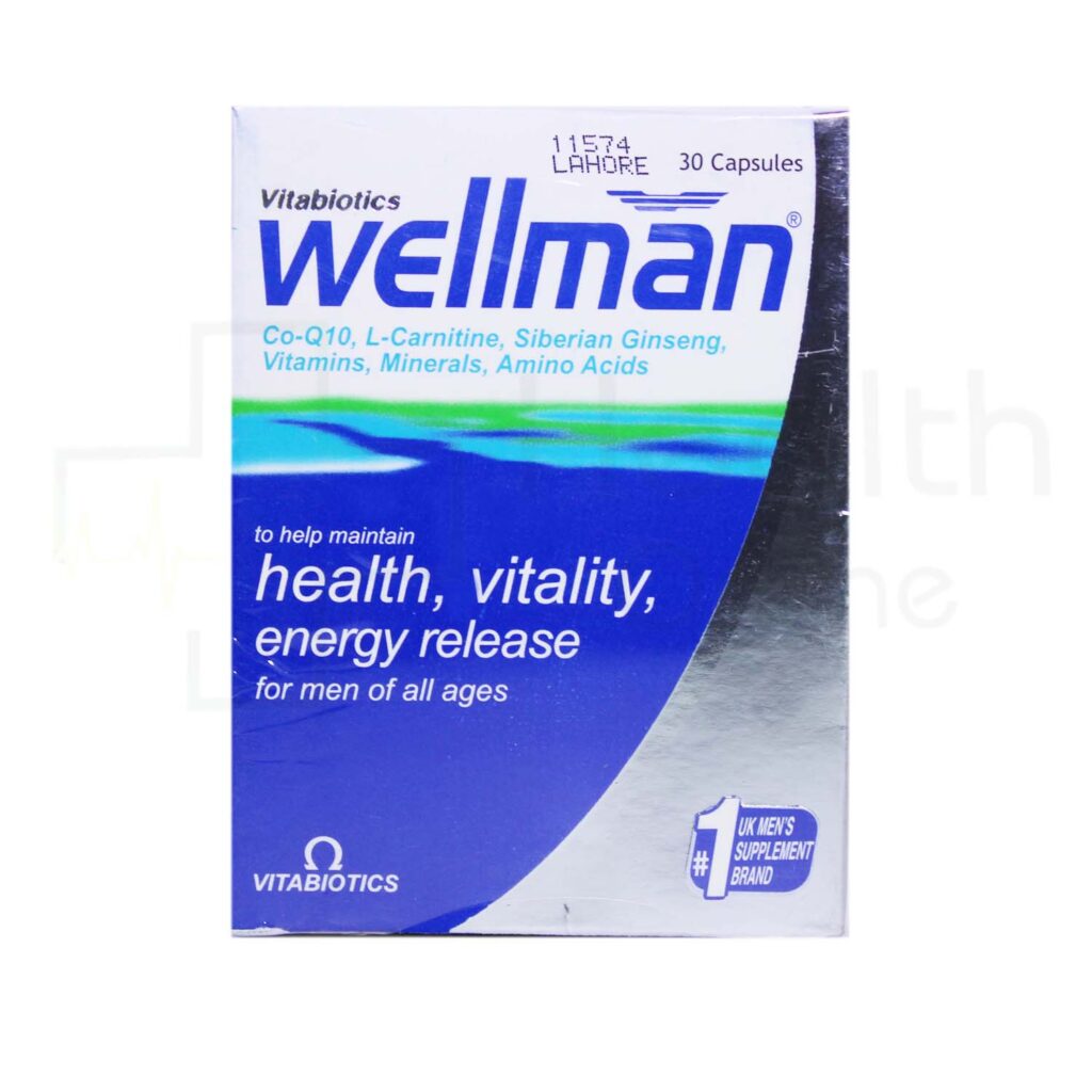 Wellman Capsules 30’s – Country Medical Pharmacy