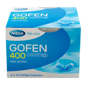 Ibuprofen 400mg Capsules 60’s (Gofex) – Country Medical Pharmacy