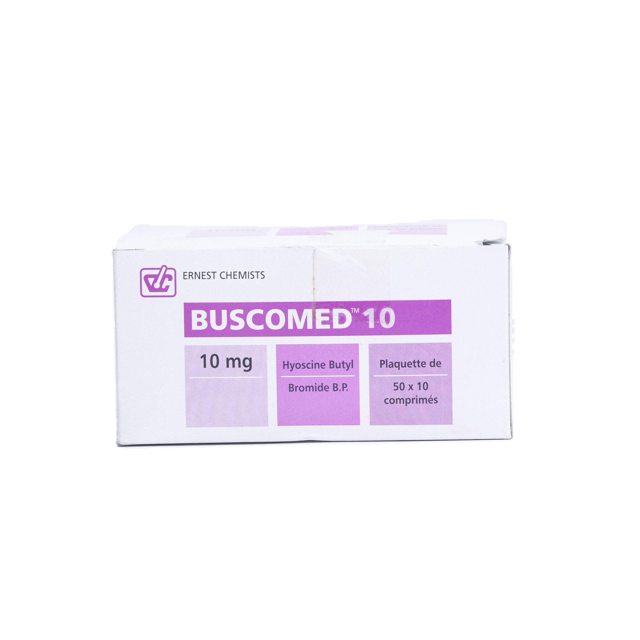 BUSCOMED TABS 10MG 500′ – Country Medical Pharmacy