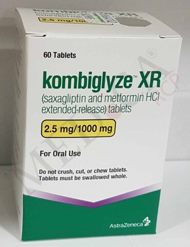 KOMBIGLYZE XR 2.5/1000mg x 60 – Country Medical Pharmacy