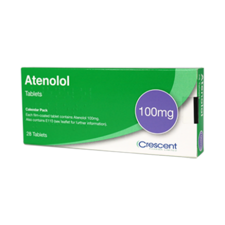 ATENOLOL TABS 100MG 28′ (CRESCENT) – Country Medical Pharmacy