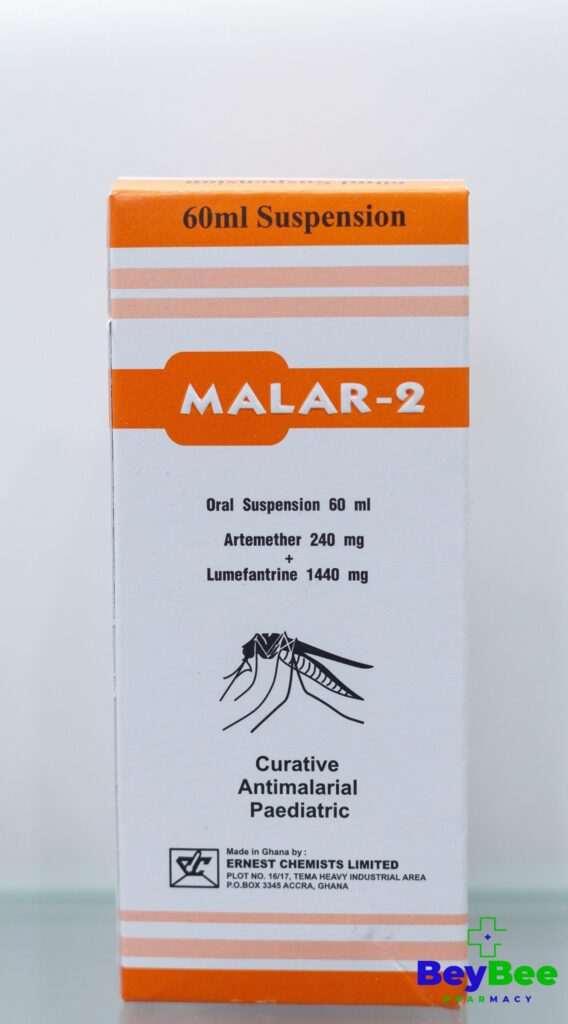 MALAR-2 SUSP. (180+1080MG) 60ML – Country Medical Pharmacy