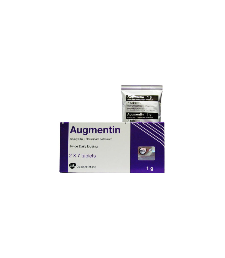 AUGMENTIN 1G TABLET 1 x 14 – Country Medical Pharmacy