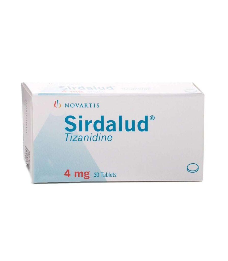 SIRDALUD TAB 4MG 1 x 30 – Country Medical Pharmacy