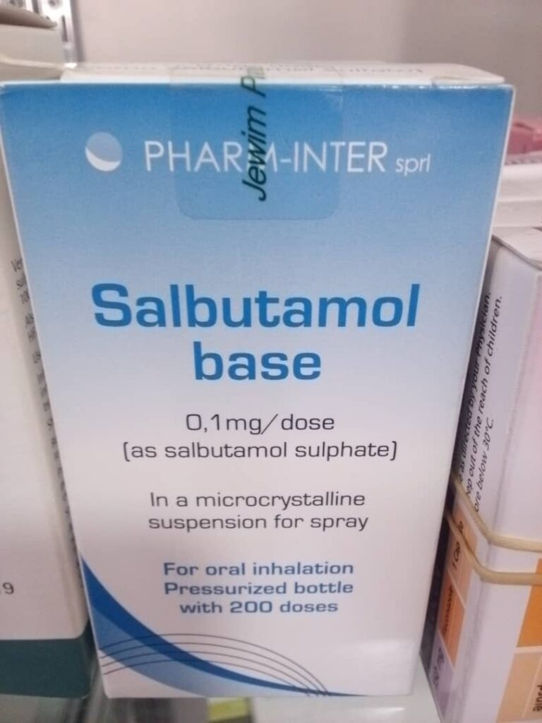 SALBUTAMOL INHALER – Country Medical Pharmacy