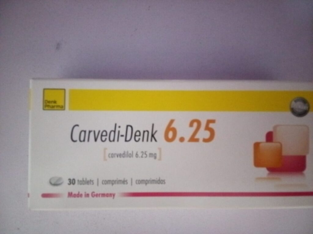 CARVEDI-DENK 6.25MG TABS 30’S – Country Medical Pharmacy