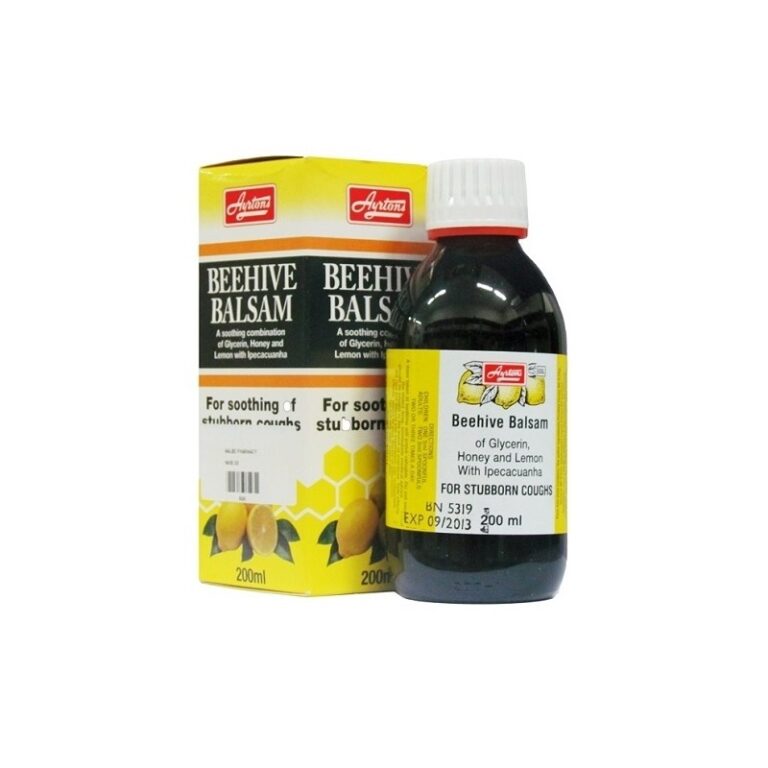 BEEHIVE BALSAM COUGH SYRUP 200ML – Country Medical Pharmacy