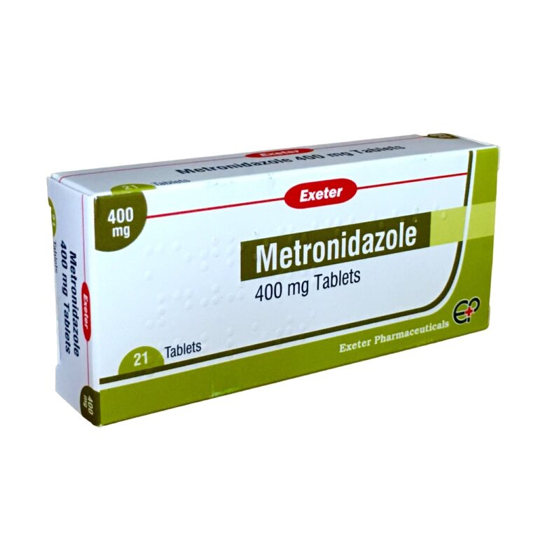 METRONIDAZOLE 400MG TABS 21′ EXETER – Country Medical Pharmacy