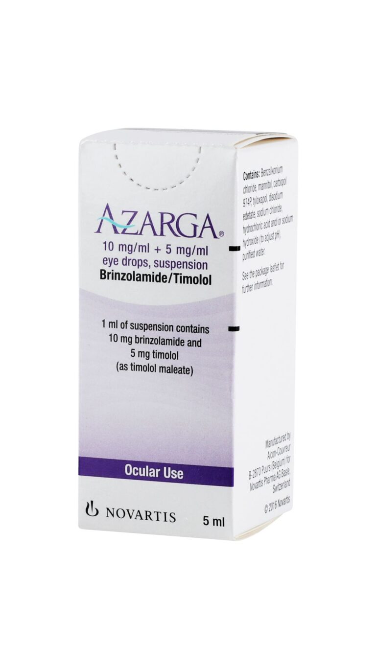 AZARGA EYE DROP 5ML NOVARTIS – Country Medical Pharmacy