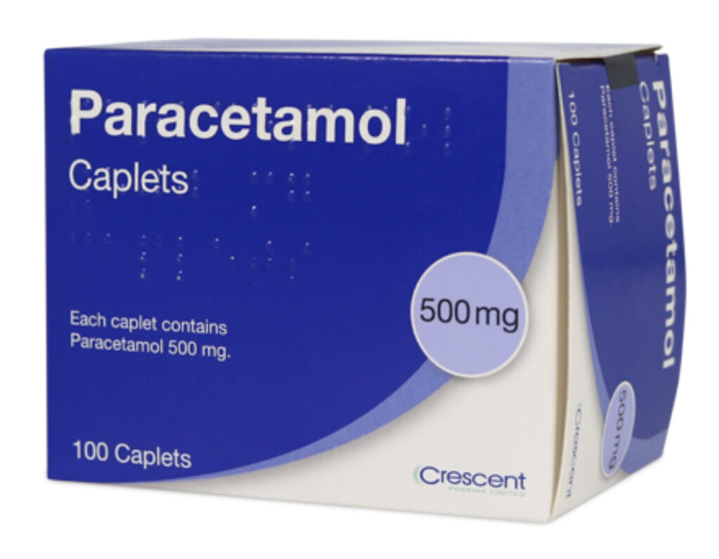 PARACETAMOL 500MG TABS 100’S CRESCENT – Country Medical Pharmacy