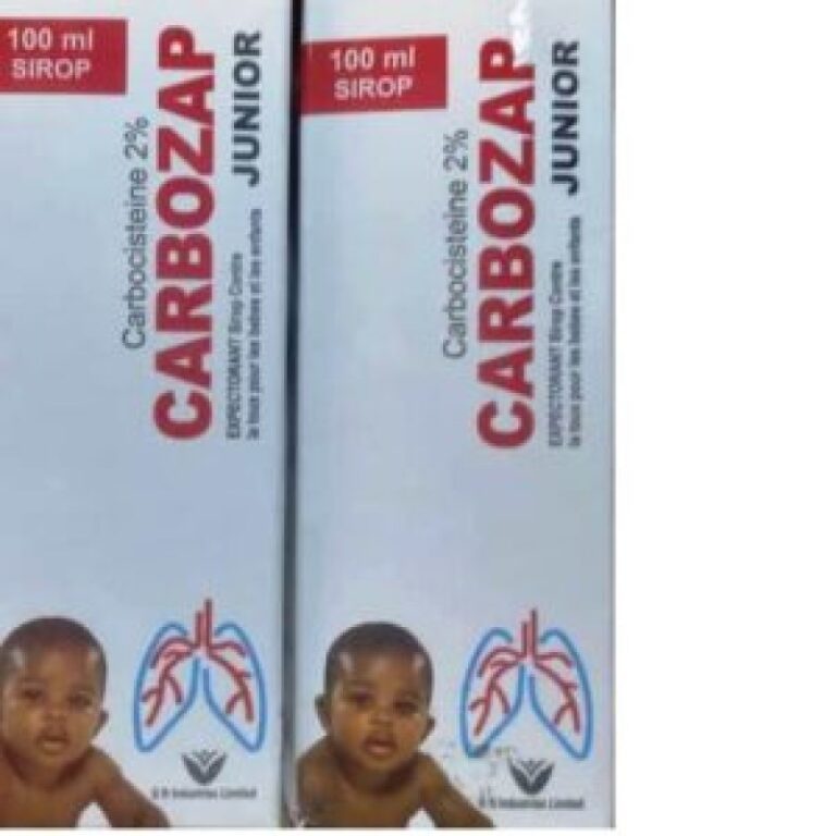 CARBOZAP 2% JNR SYRUP 100ML – Country Medical Pharmacy