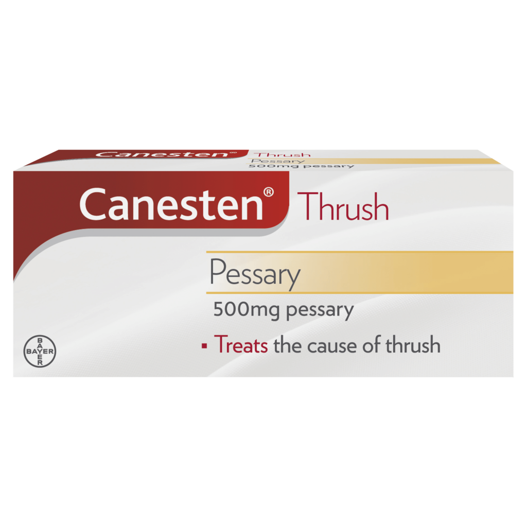 CANESTEN THRUSH PESSARY 500MG – Country Medical Pharmacy