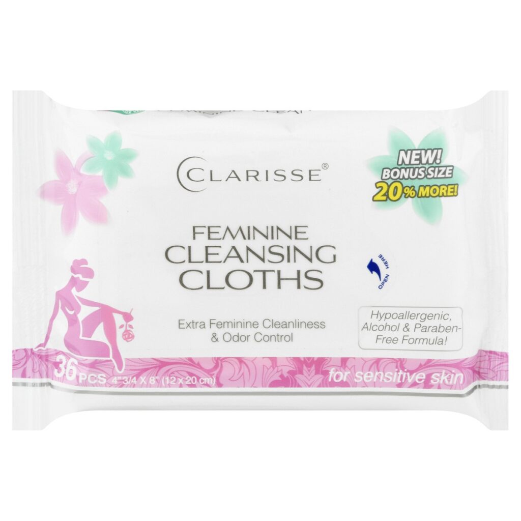 CLARISSE FEMININE CLEANSING WIPES – Country Medical Pharmacy