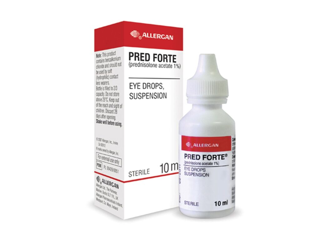 PRED FORTE 1% EYE DROP 5ML – Country Medical Pharmacy
