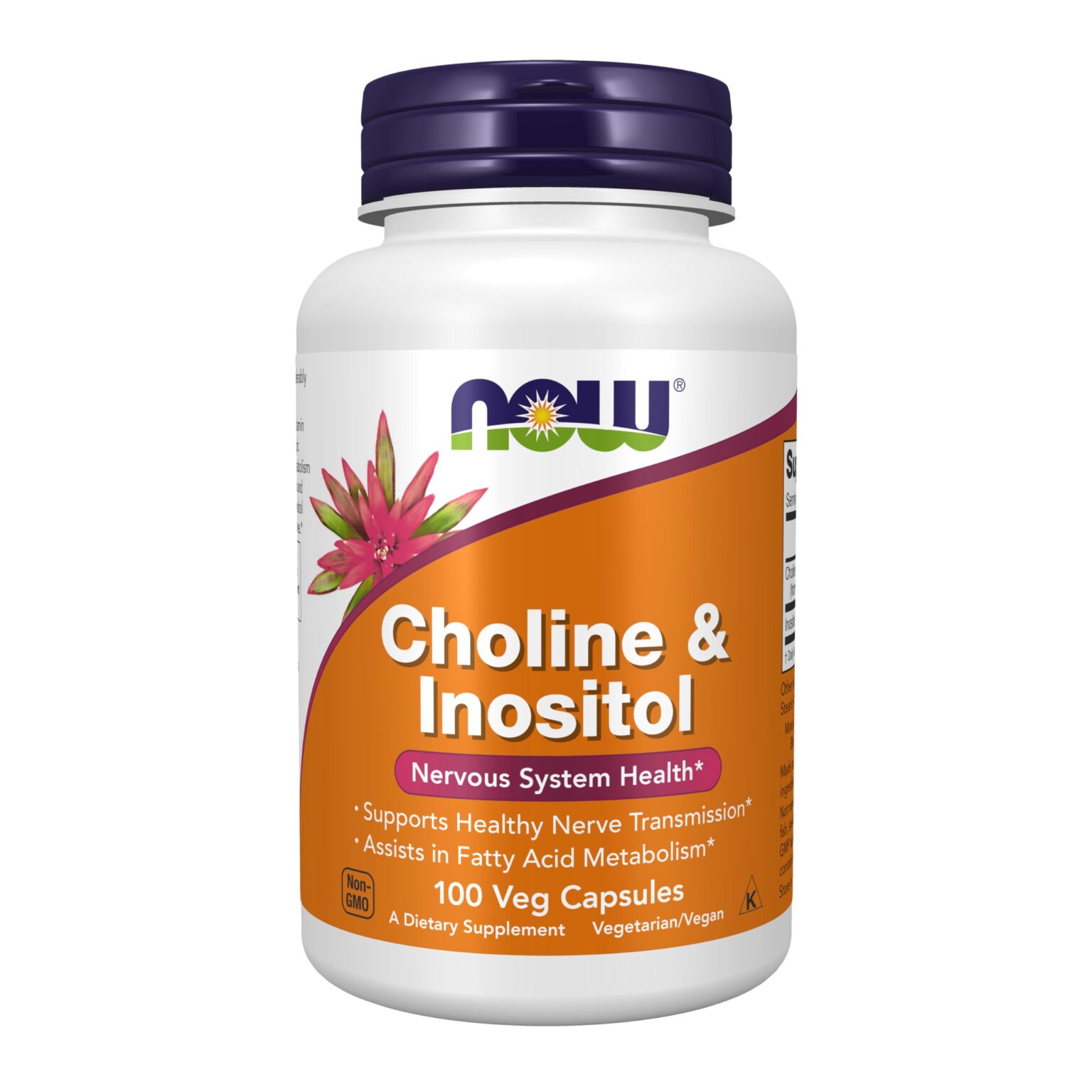 NOW CHOLINE/INOSITOL 100’S : CAP – Country Medical Pharmacy