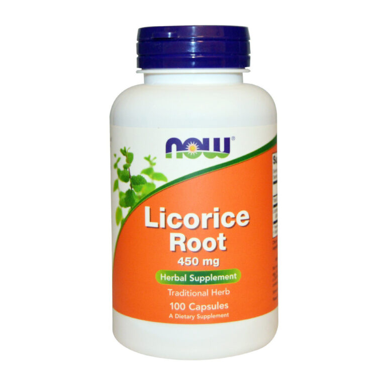 NOW LICORICE ROOT 450MG 100’S : CAP – Country Medical Pharmacy