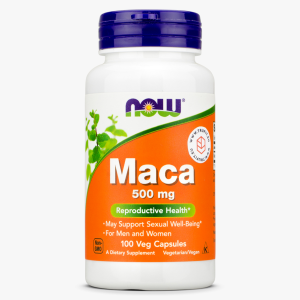 NOW MACA 500MG 100’S : CAP – Country Medical Pharmacy